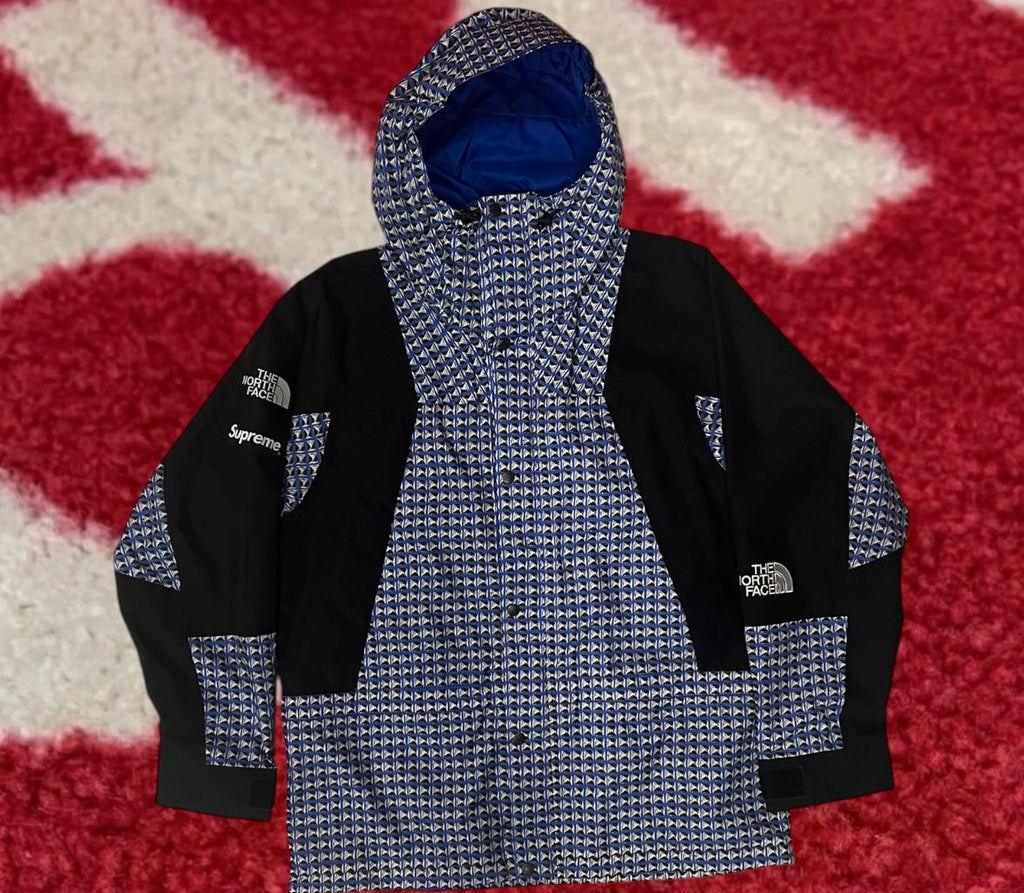 Supreme x The North Face Studded Mountain Light Jacket Blue SS21 ...