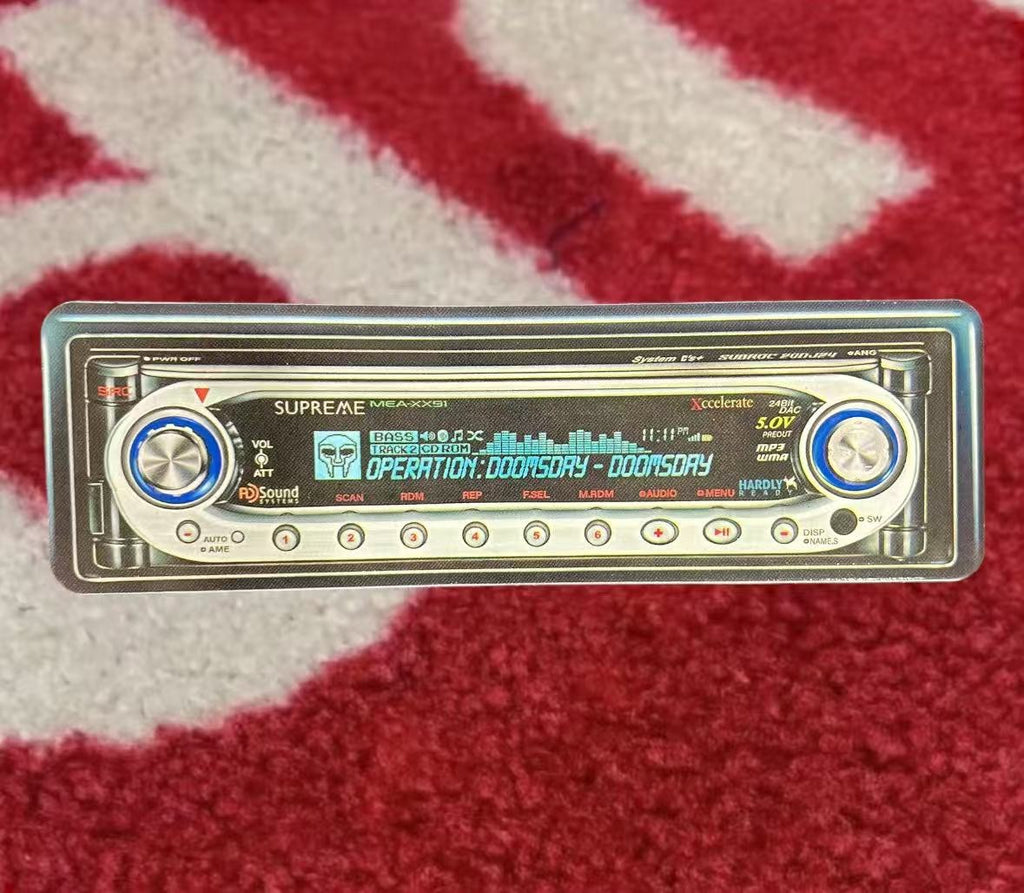 Supreme Receiver Sticker SS25 – UniqueHype