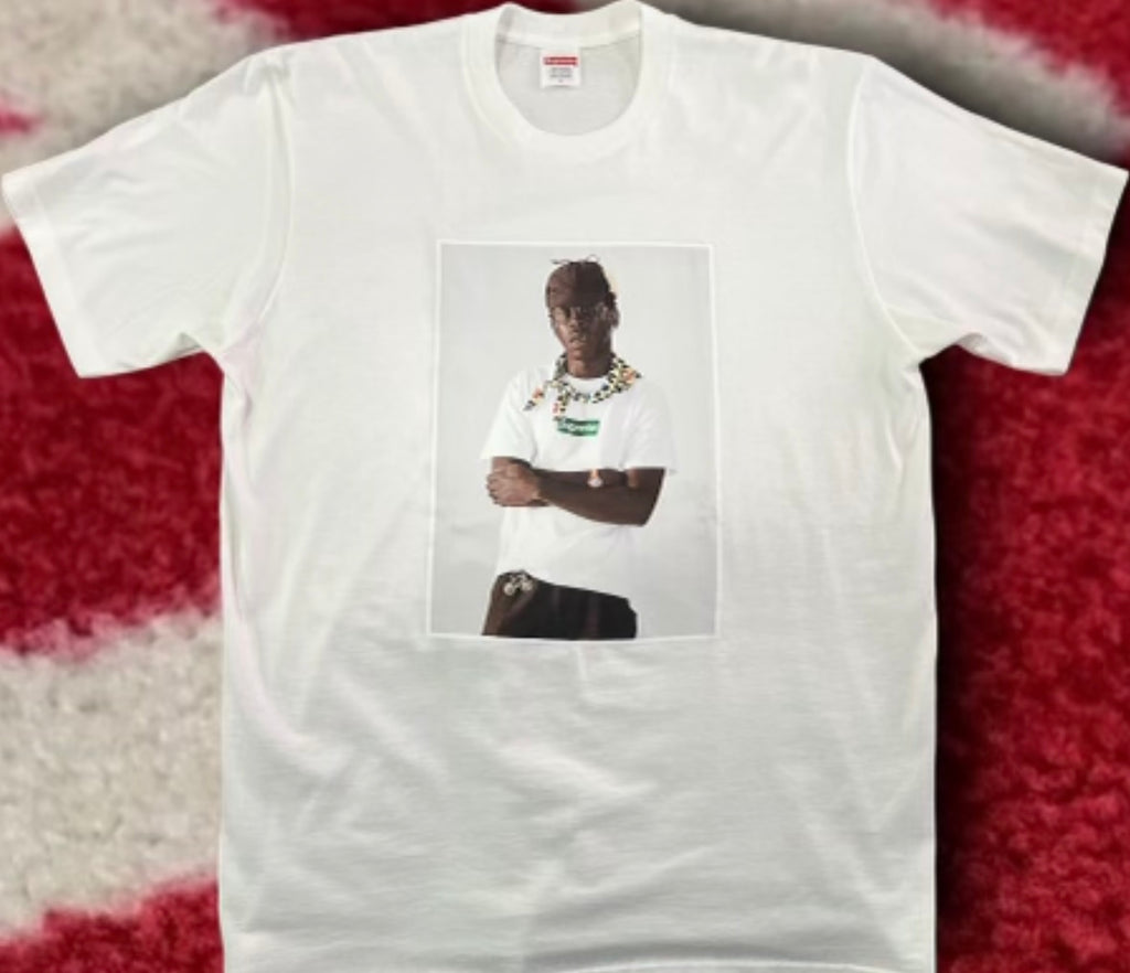 Supreme Tyler, The Creator Tee White FW24 – UniqueHype