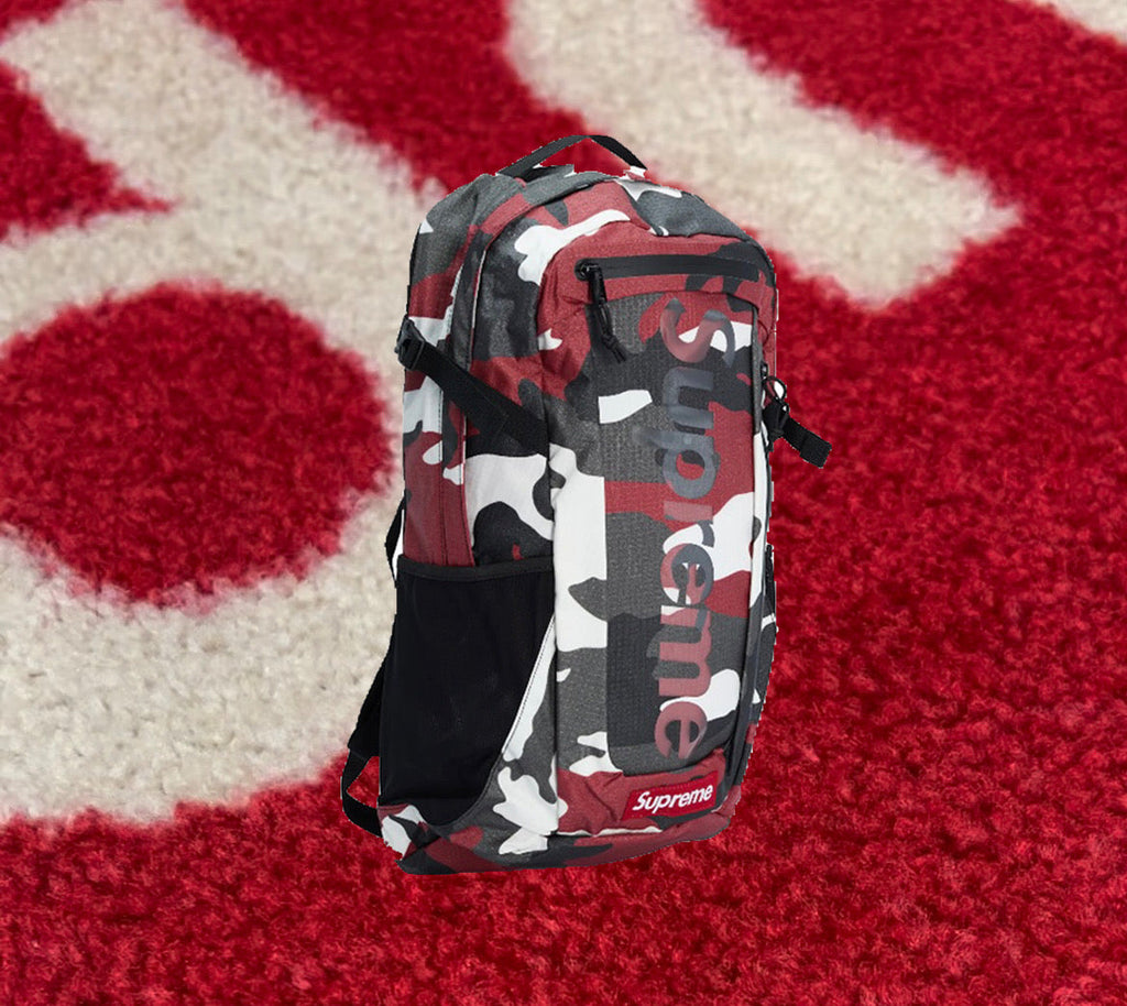 Supreme Backpack Red Camo SS21 – UniqueHype