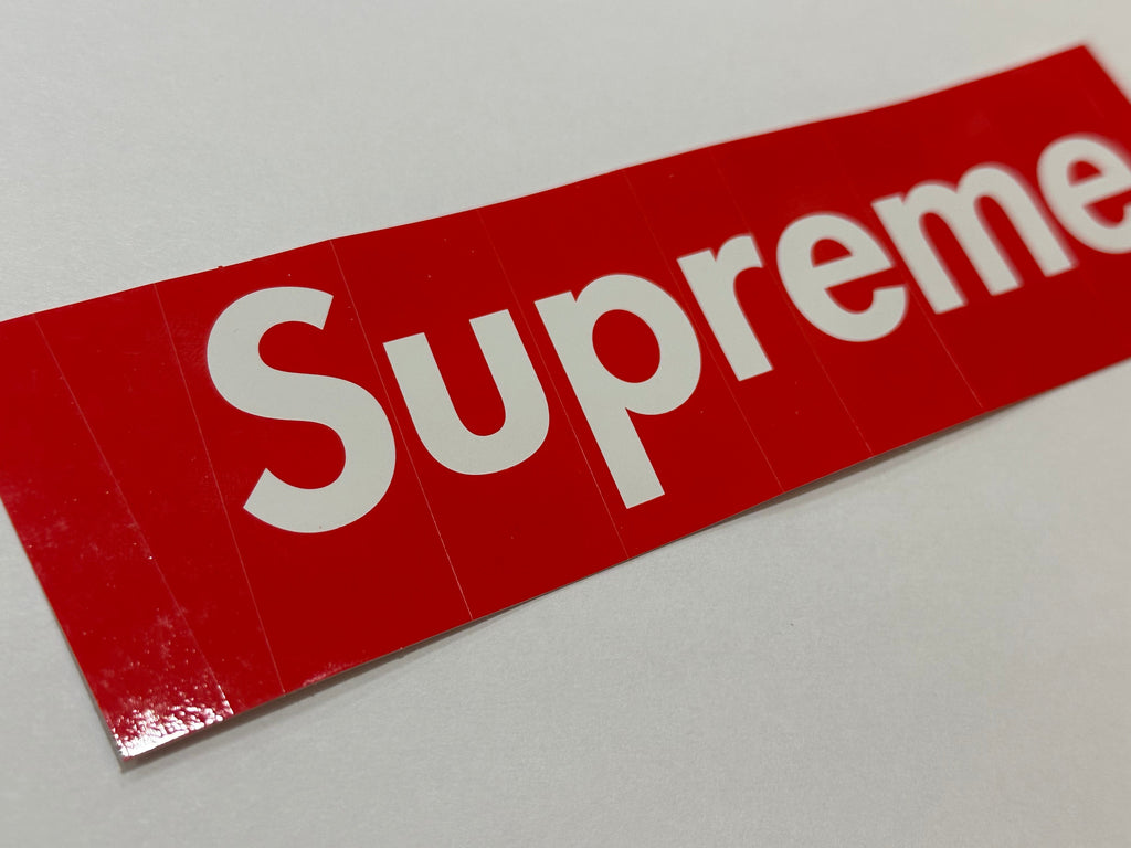 Supreme Special Red Box Logo Sticker SS23 – UniqueHype