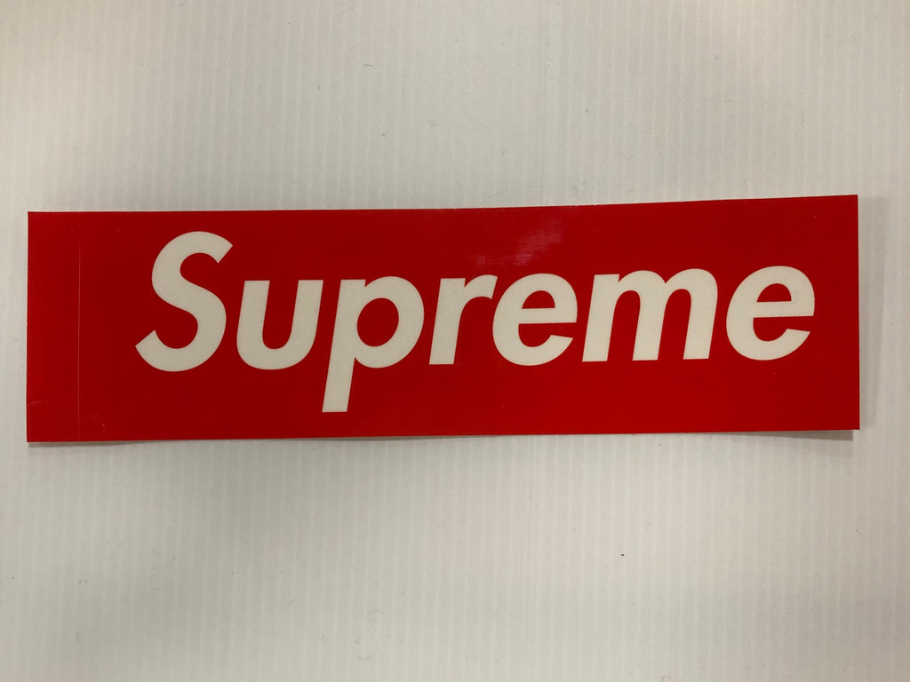 Supreme Red Box Logo Sticker FW21 – UniqueHype